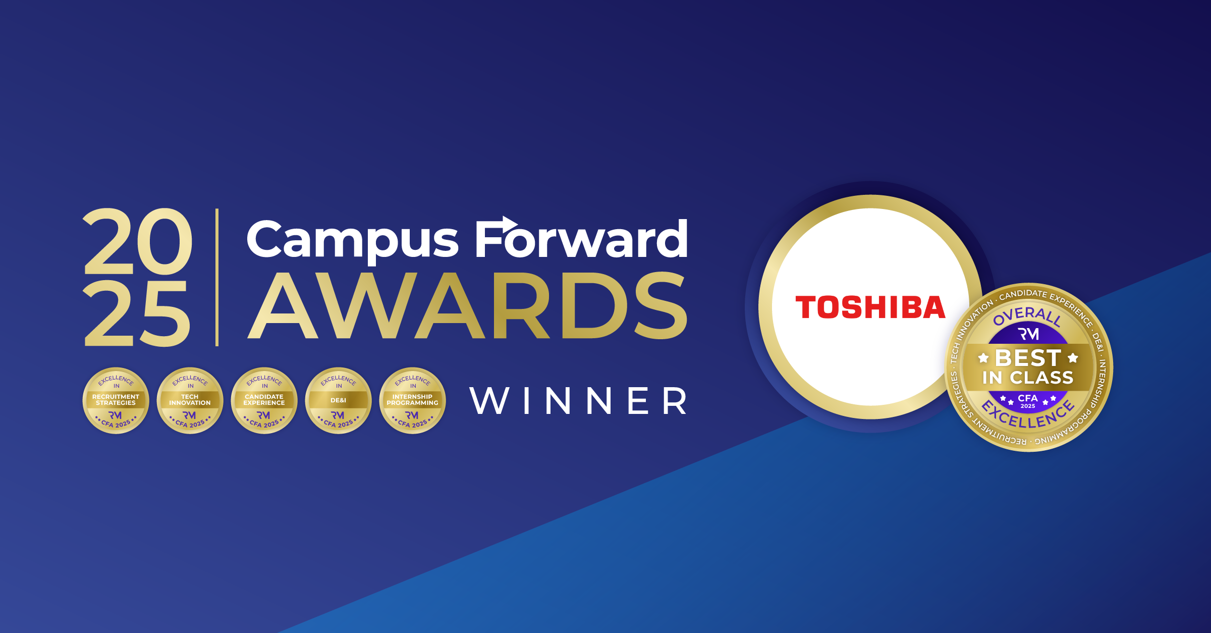 Toshiba Global Commerce Solutions | 2025 Campus Forward Award Winner